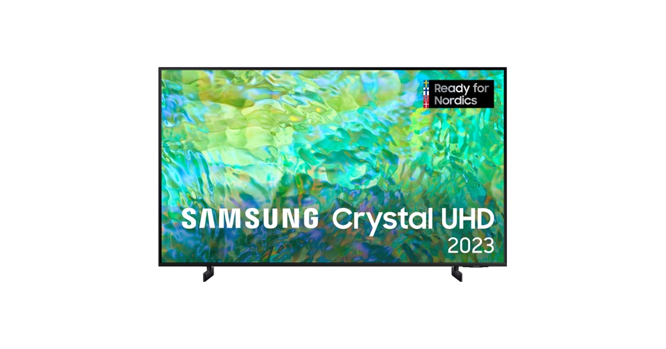 Samsung 55" 4K Crystal UHD Smart TV (2023) TU55CU8005KXXC | Telia