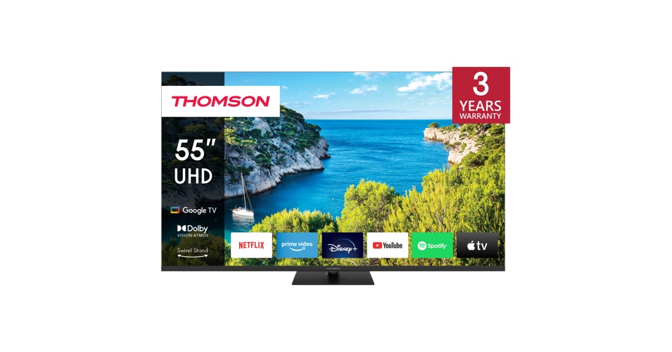 Thomson 55" 4K UHD Google TV (2024) 55UG5C14 | Telia