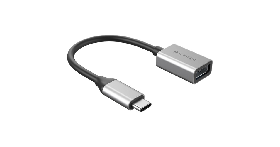 Hyper HyperDrive USB-C to USB-A -adapteri HD425D-GL | Telia