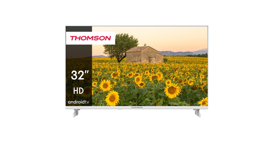 Thomson 32" HD Android TV 32HA2S13W Valkoinen | Telia