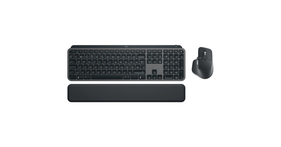 Logitech MX Keys S Combo -langaton näppäimistö ja hiiri | Telia