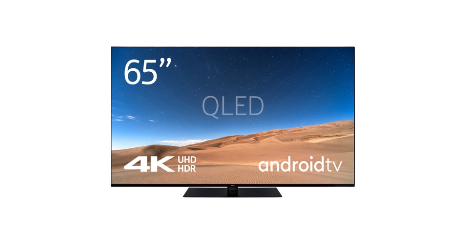 Nokia 65" 4K QLED UHD Android Smart TV QN65GV315ISW Musta | Telia