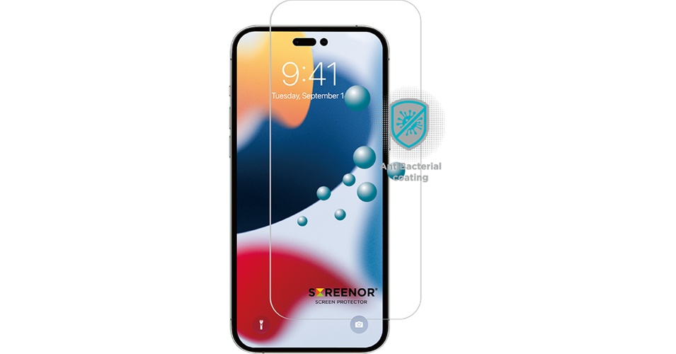 Screenor iPhone 14 Pro Max Premium-suojalasi läpinäkyvä | Telia
