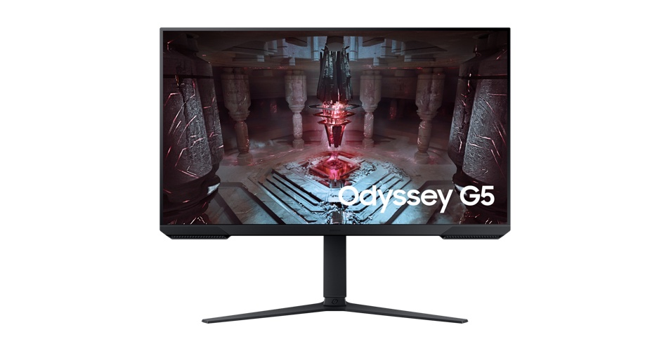 Samsung Odyssey G5 G51C 32" -pelinäyttö LS32CG510EUXEN | Telia