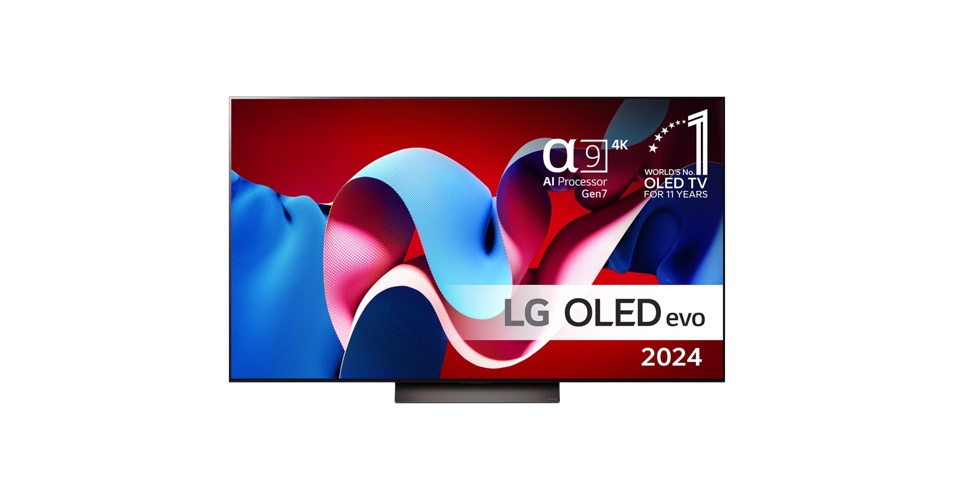 LG 65" 4K OLED evo Smart TV (2024) OLED65C44LA.AEU | Telia