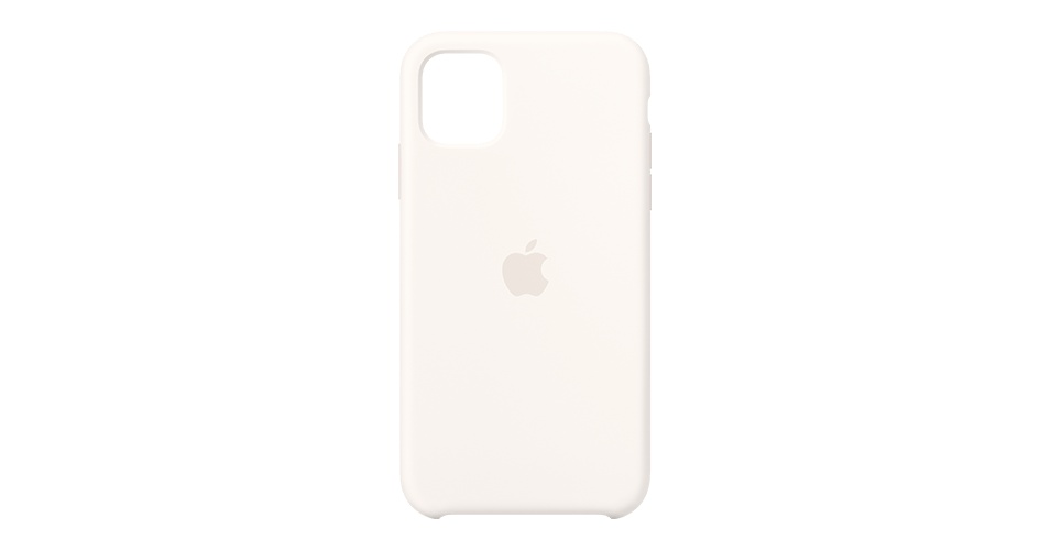 iPhone 11 Silicone Case White | Telia
