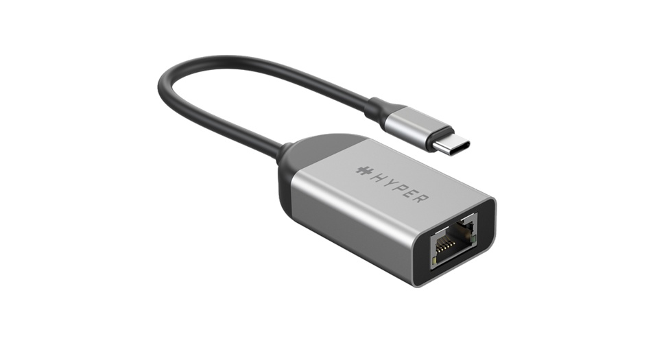 Hyper HyperDrive USB-C to Ethernet -adapteri HD425B | Telia