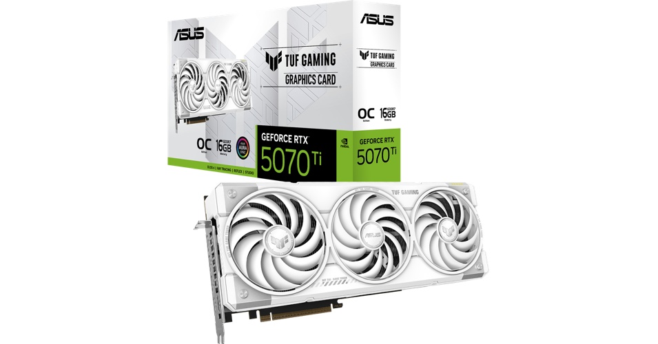 Asus TUF Gaming GeForce RTX 5070 Ti 16GB OC -näytönohjain | Telia