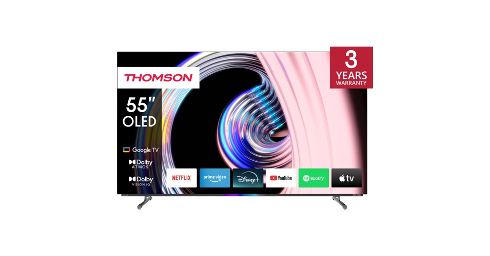 Thomson 55" OLED UHD Google Smart TV (2025) - 55OG8S24 | Telia