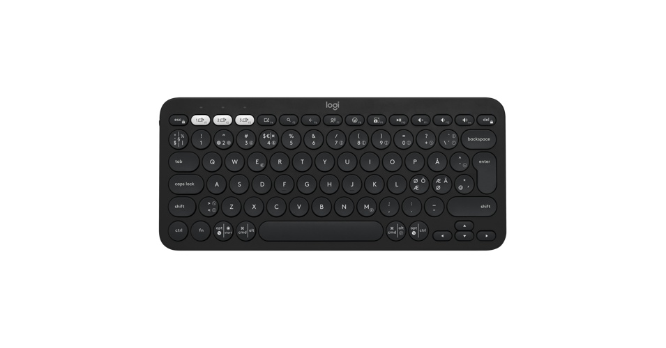 Logitech Pebble Keys 2 K380s -langaton näppäimistö | Telia