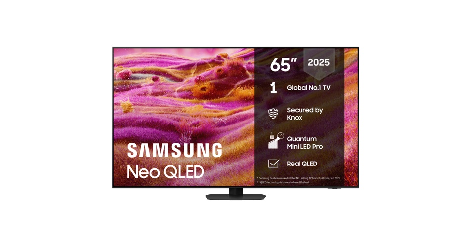 Samsung 65" Neo QLED 4K Mini LED Smart TV (2025) - QN90F | Telia