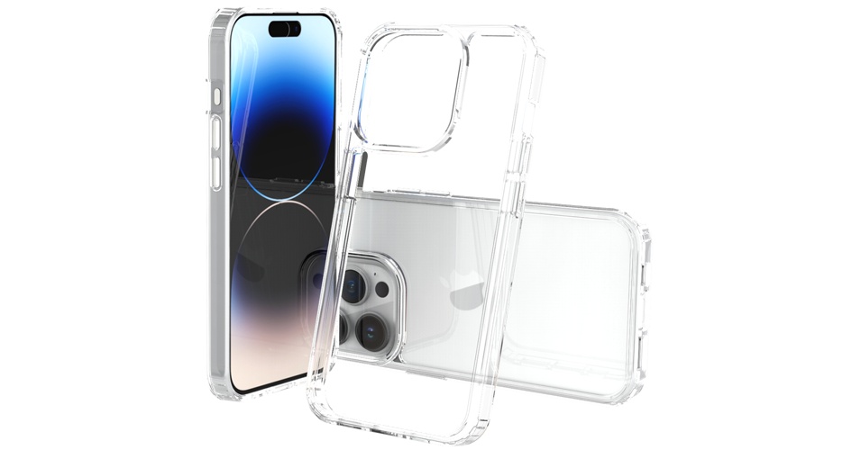 Screenor Bumper Apple iPhone 15 Pro Läpinäkyvä | Telia