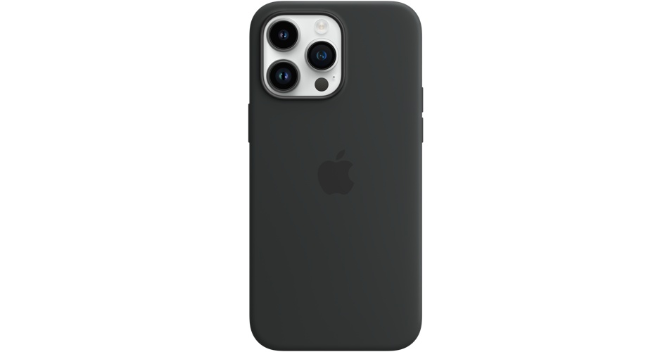 Apple iPhone 14 Pro Max Silicon Case with MagSafe Midnight | Telia