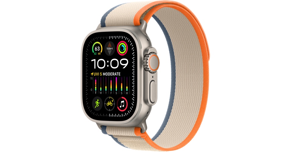 Apple Watch Ultra 2 GPS+Cellular, 49mm Titanium Trail S/M OB | Telia