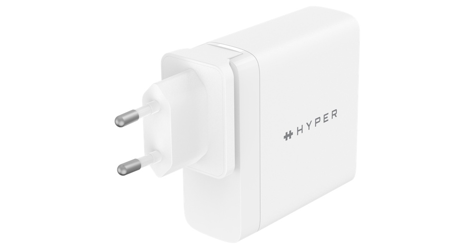 Hyper HyperJuice 140 W GaN -laturi HJG140WW Valkoinen | Telia