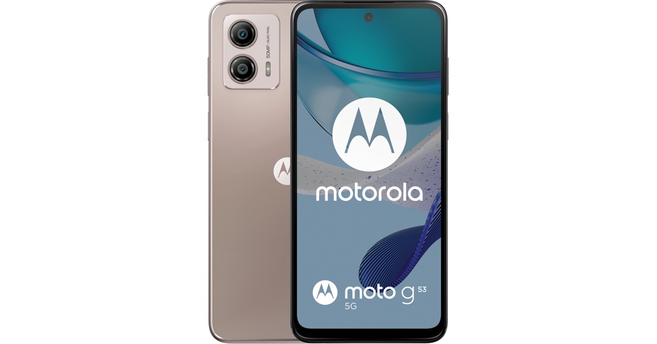 Motorola G53 5G 4/128 Gt Pale Pink | Telia