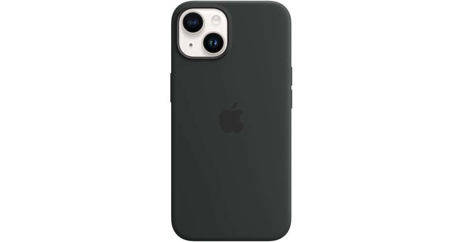 Apple iPhone 14 Silicone Case -MagSafe-suojakuori Midnight | Telia