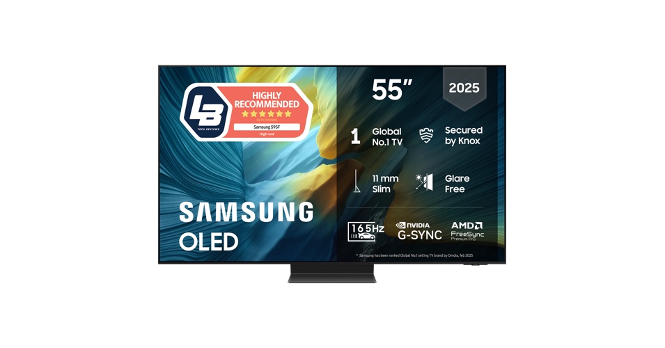 Samsung 55" OLED 4K Smart TV (2025) TQ55S95FATXXC | Telia