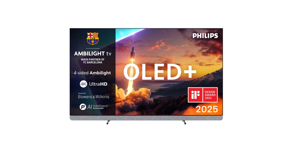 Philips 65" 910 OLED Plus Smart Ambilight TV 65OLED910/12 | Telia