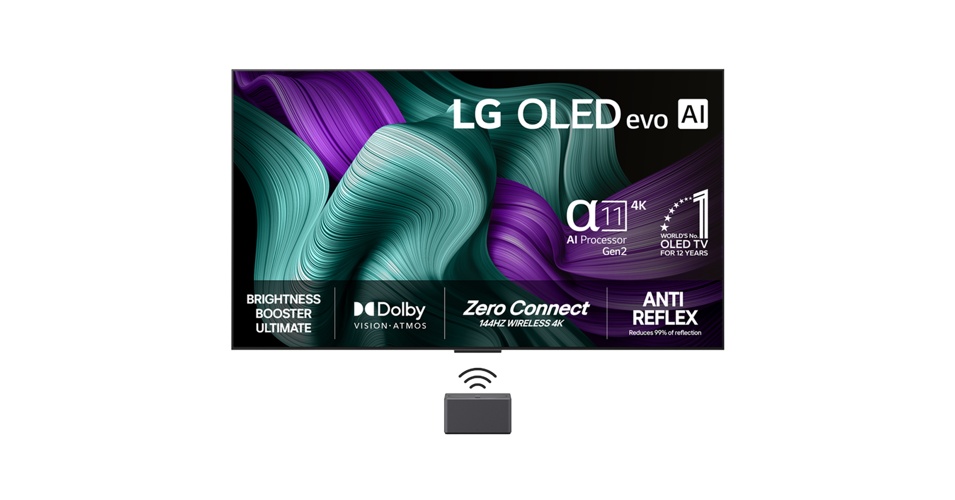 LG 65" 4K OLED evo Smart TV (2025) OLED65M59LA.AEU | Telia