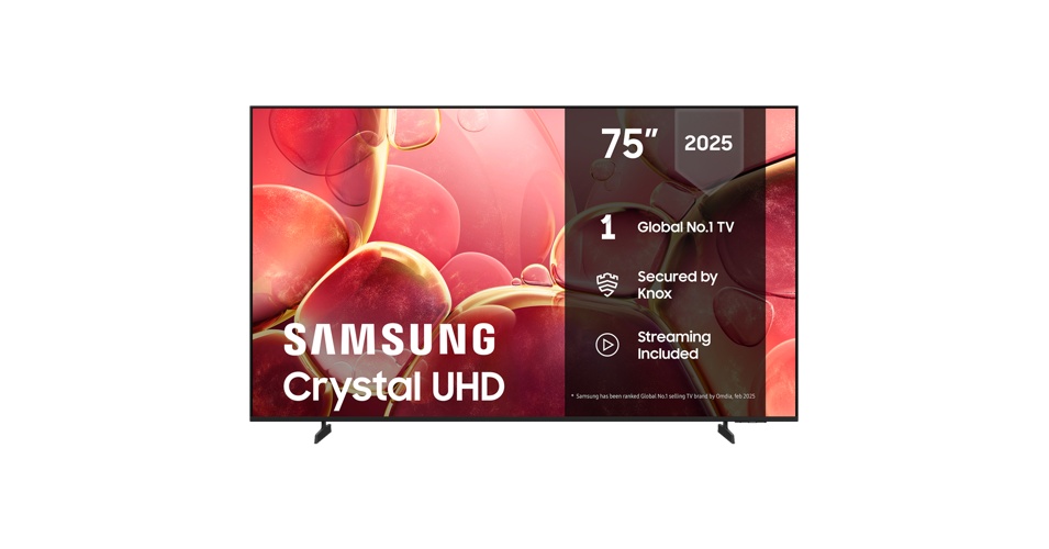 Samsung 75" UHD 4K Smart TV (2025) - U8005F | Telia