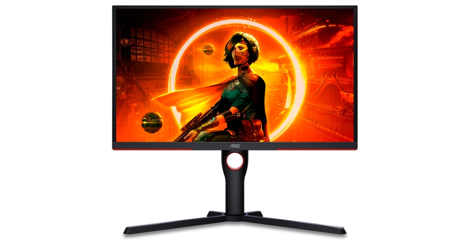 AOC 25G3ZM 24,5" -pelinäyttö musta | Telia