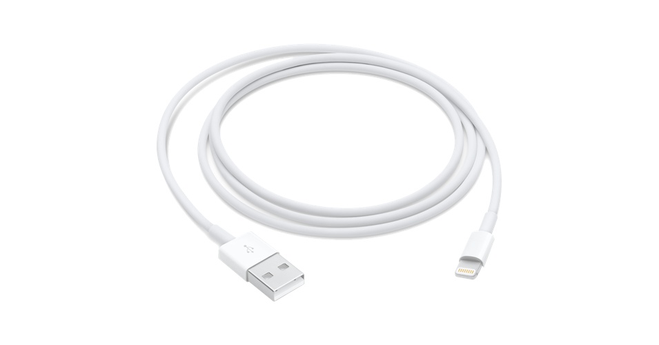 Apple USB-A to Lightning Cable 1 m Valkoinen | Telia
