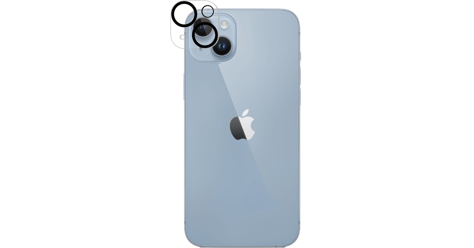 Screenor Vizor+ iPhone 14/14 Plus -kamerasuoja Läpinäkyvä | Telia