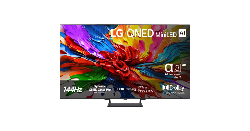 LG 85" 4K QNED MiniLED Smart TV (2025) | Telia