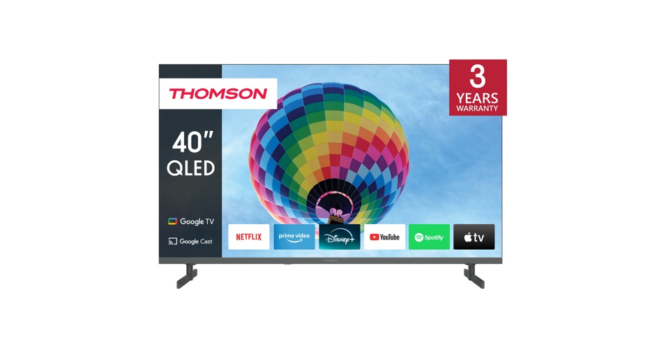 Thomson 40” Full HD QLED Google TV 40QG4S14 (2024) | Telia