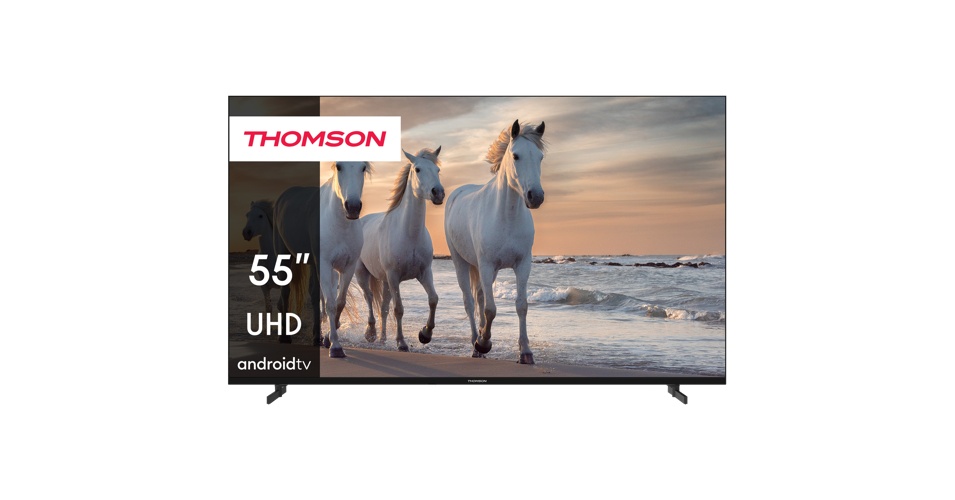 Thomson 55" 4K UHD Android TV 55UA5S13 Musta | Telia