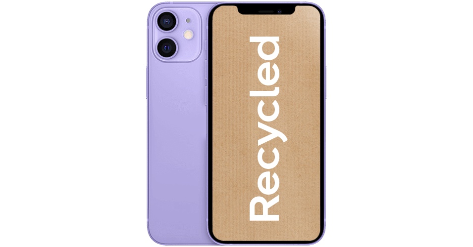 Apple iPhone 12 mini 64 Gt Recycled lila | Telia
