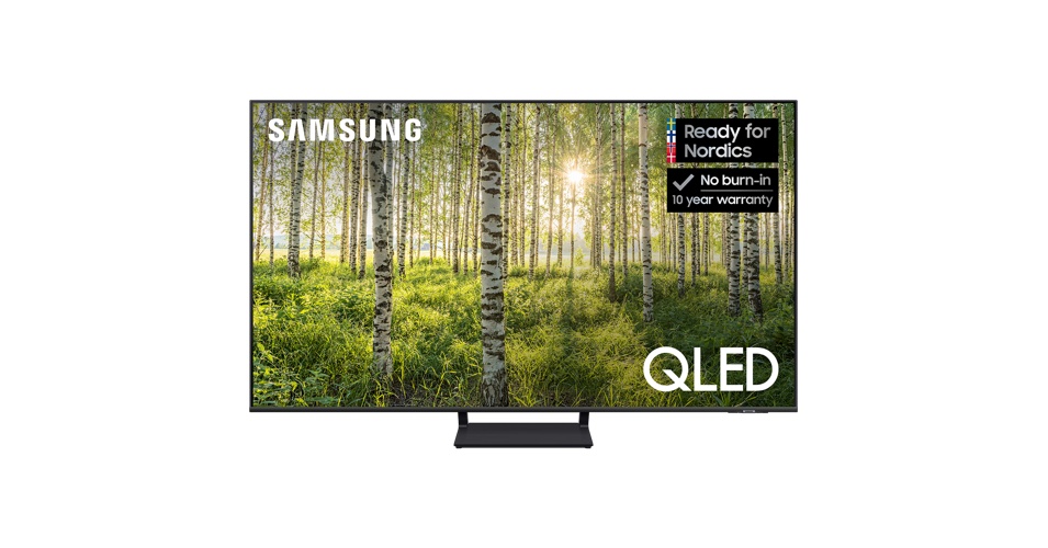 Samsung 55" 4K QLED Smart TV (2022) QE55Q70BATXXC musta | Telia