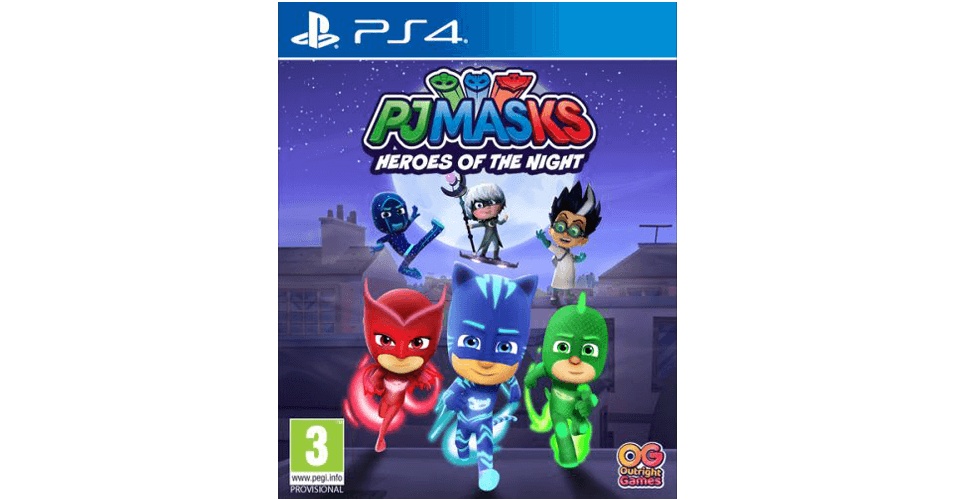 PS4 Pyjamasankarit - PJ Masks: Heroes of the Night | Telia