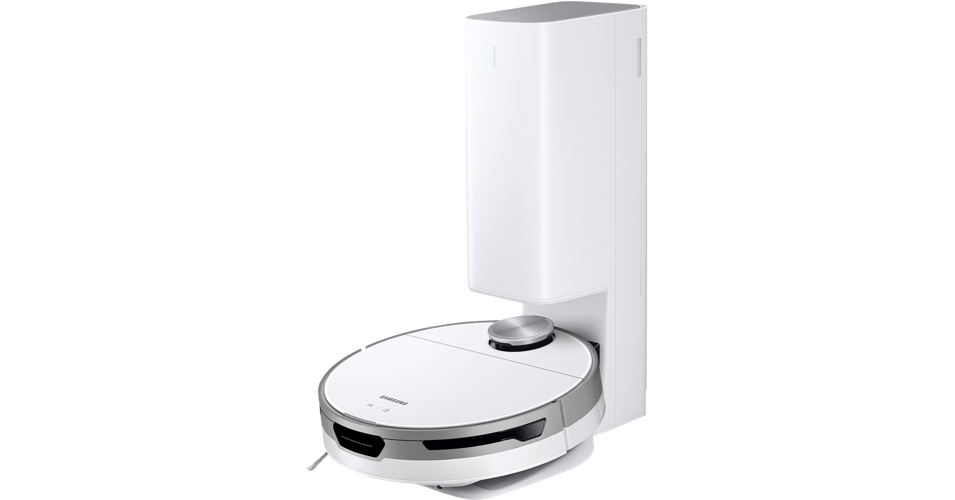 Samsung Jet Bot+ -robottipölynimuri Misty White | Telia